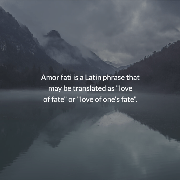 Amor fati – Bright, shiny objects!