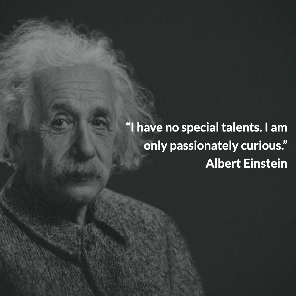 30 Albert Einstein Quotes for the Relentlessly Curious – Bright, shiny ...