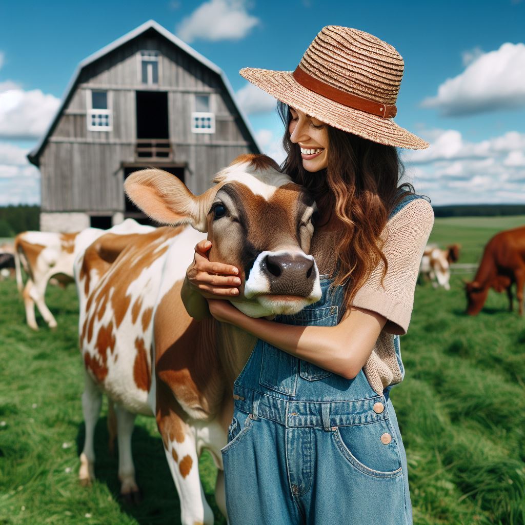Why You Should Hug a Cow – Bright, shiny objects!